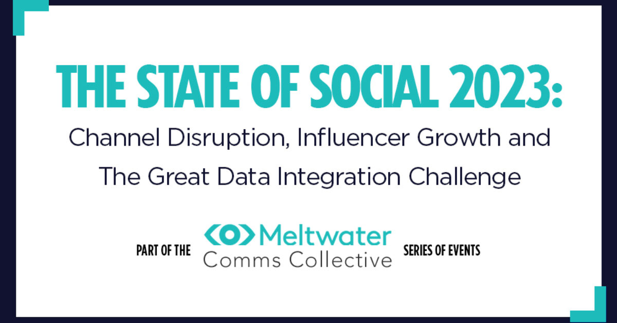 The State of Social 2023: Channel Disruption,… | PRmoment.com