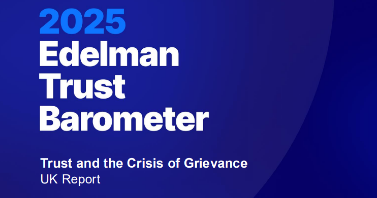 Everything you need to know from the Edelman Trust… | PRmoment.com