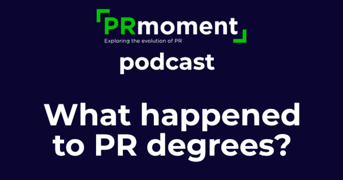 What happened to PR degrees? | PRmoment.com