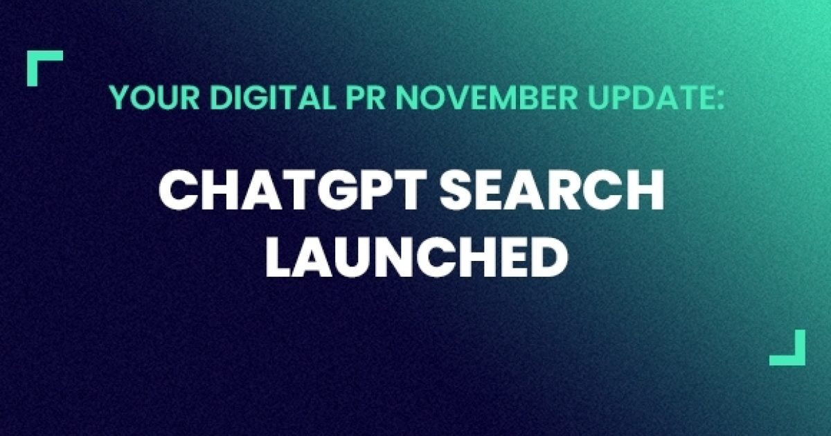 November’s Digital PR Trends: Lift off for ChatGPT… | PRmoment.com