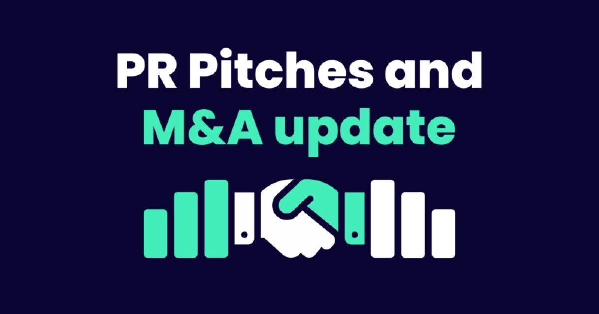 The review of PR Pitches and mergers & acquisitions in… | PRmoment.com