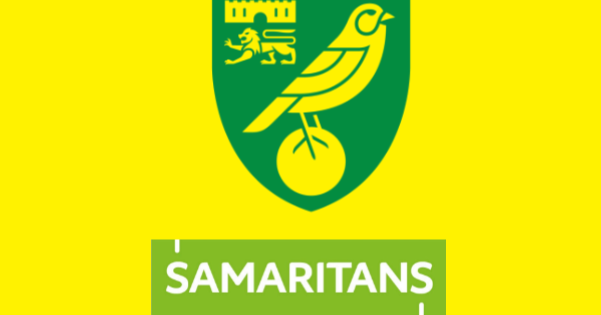 Norwich City’s tie up with the Samaritans highlights… | PRmoment.com